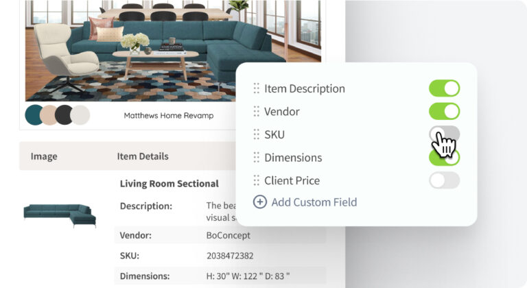 Interior Design Specification Software | DesignFiles